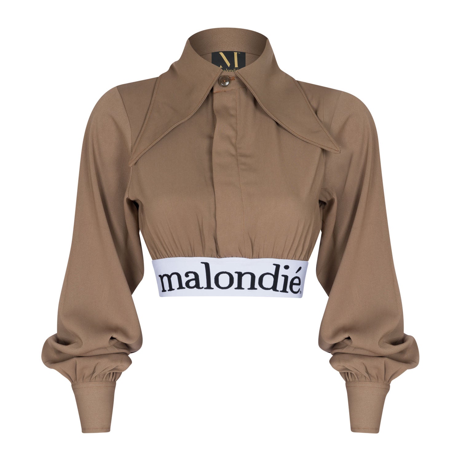 Big Collar Crop Shirt – Malondié