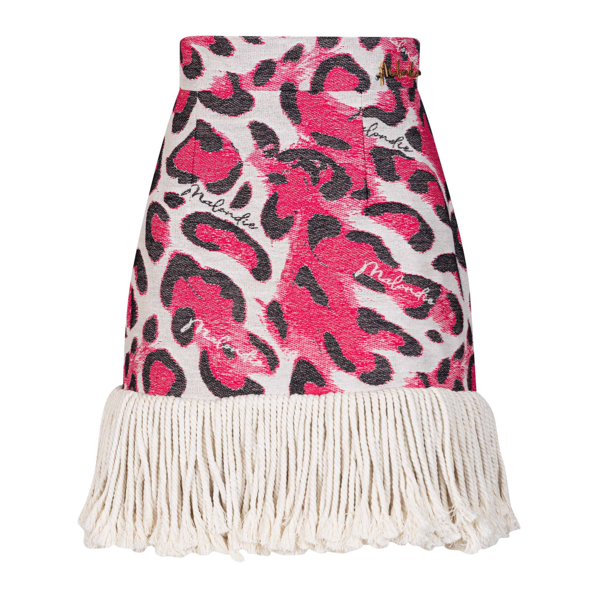 Malondie Pink Safari Isigege Minnie Skirt – Malondié