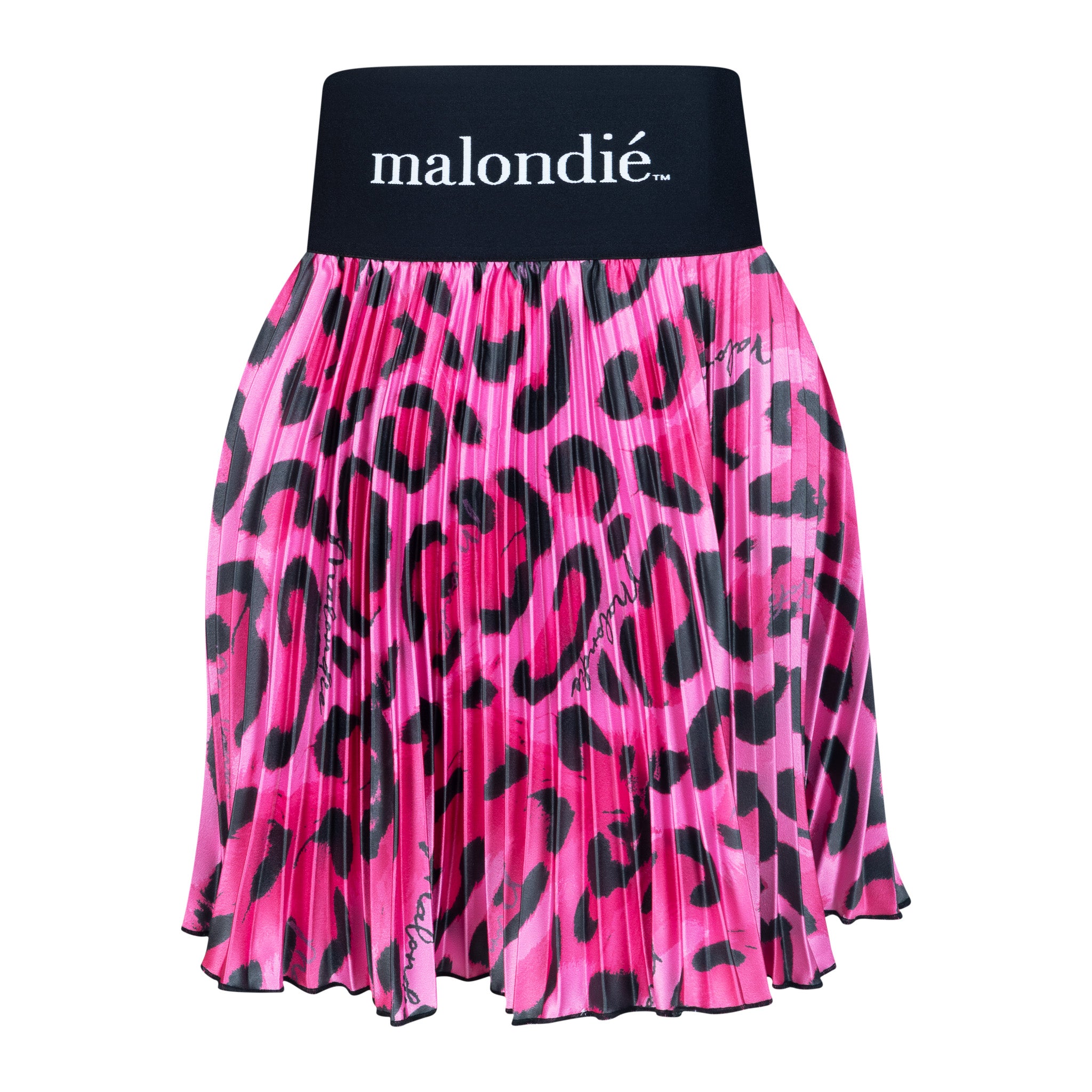 Malondie Pink Safari Pleated Minnie Skirt – Malondié