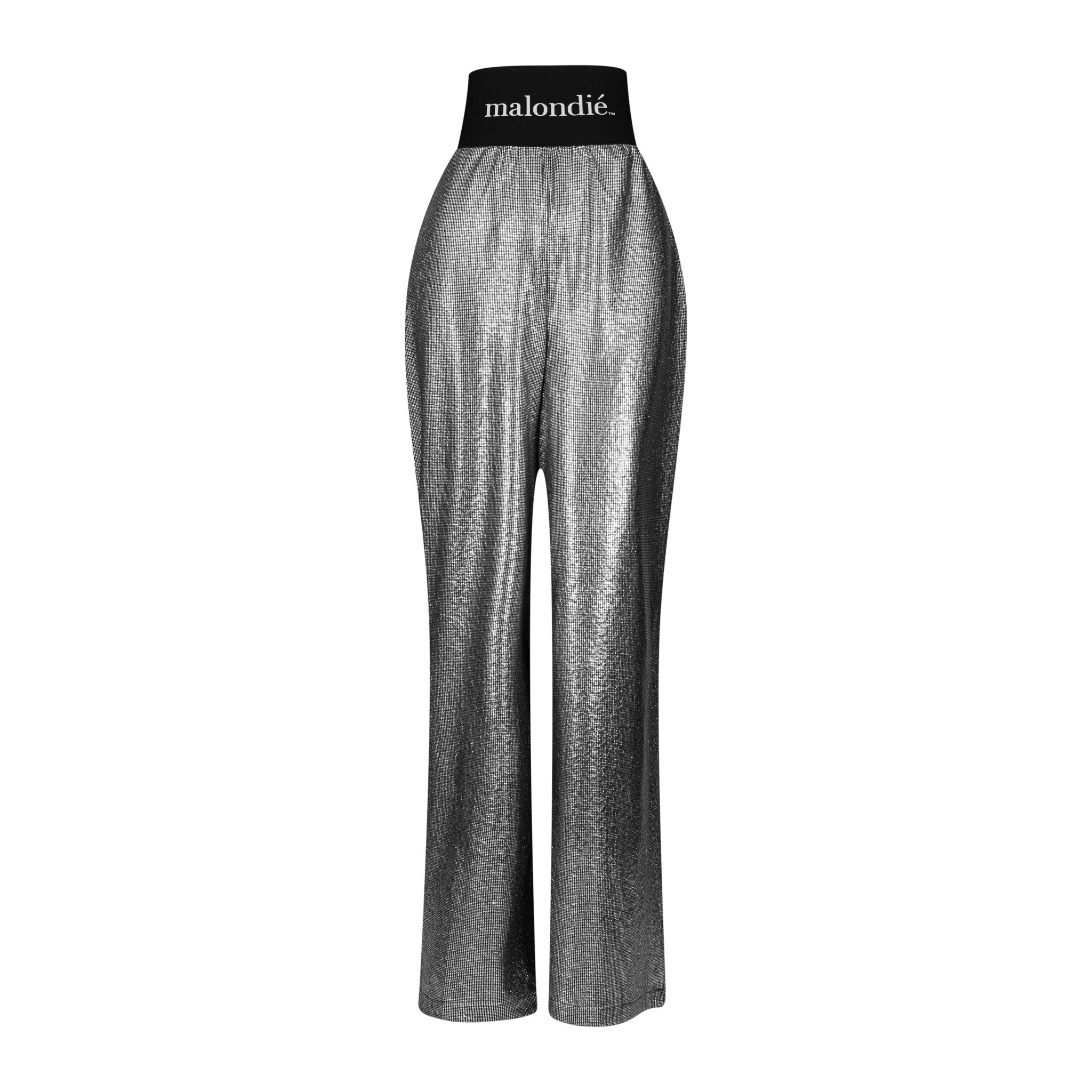 Malondie Silver Glint Pants – Malondié