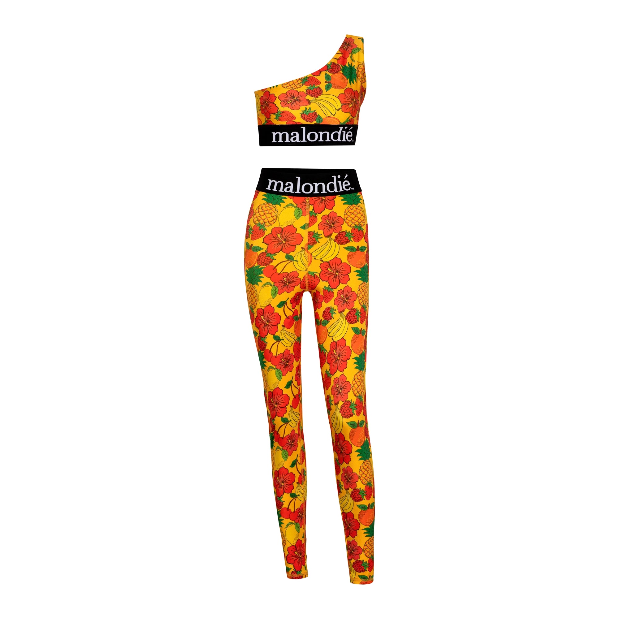 Yellow Summer Fruits Run Set – Malondié